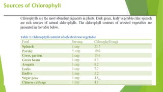 Chlorophyll | PPTX