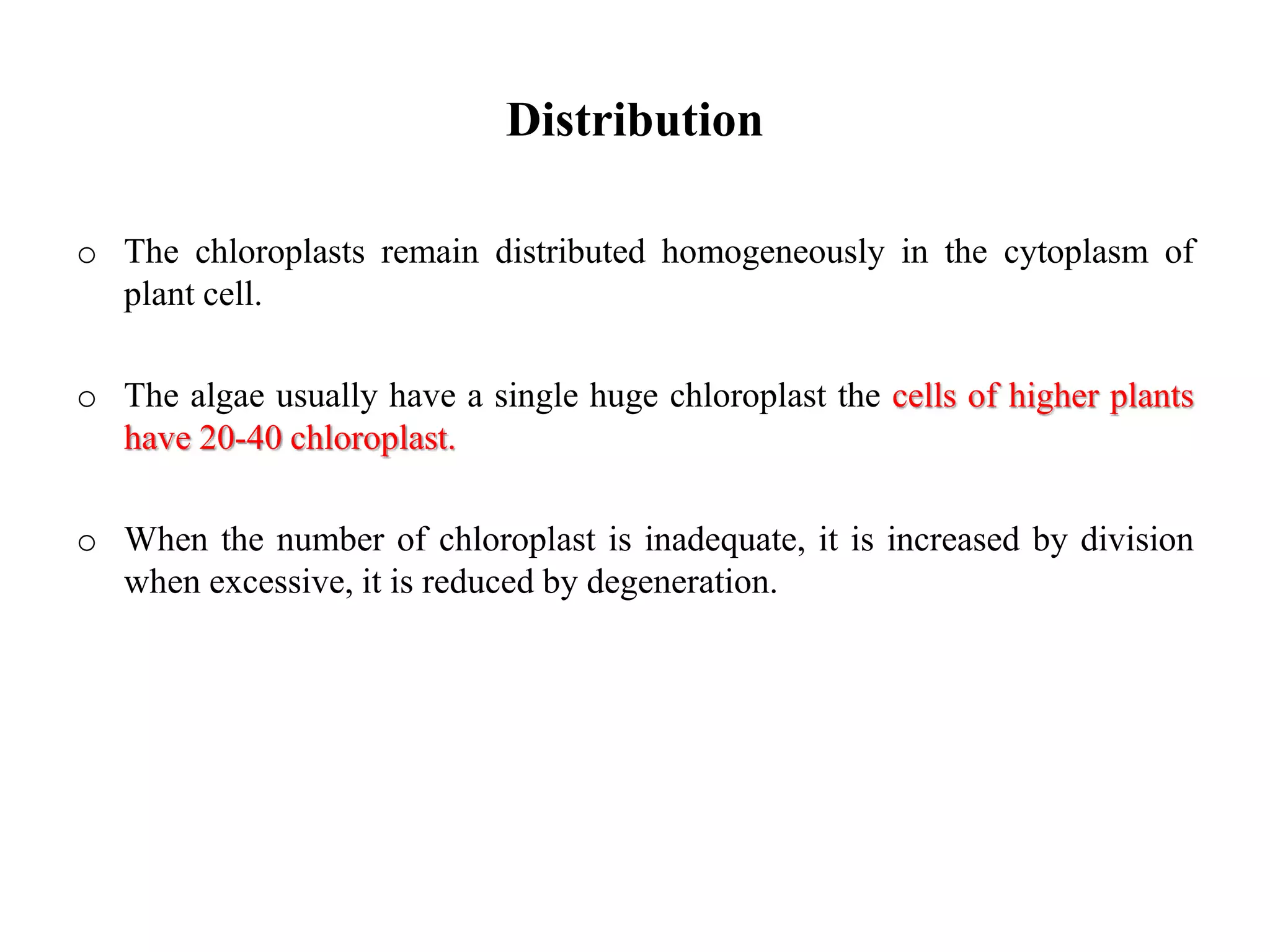 Chloroplast | PPTX