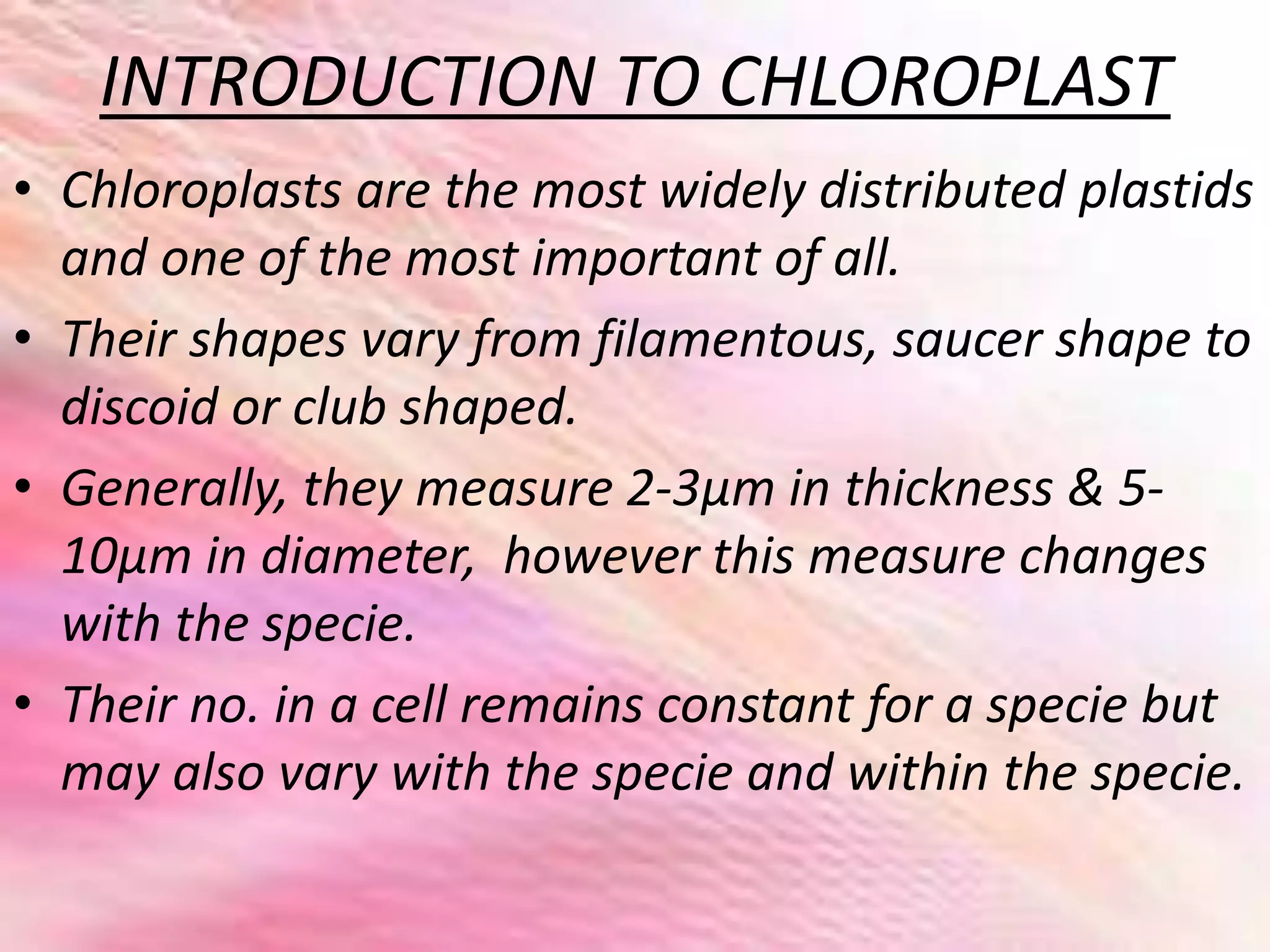 Chloroplast dna | PPTX