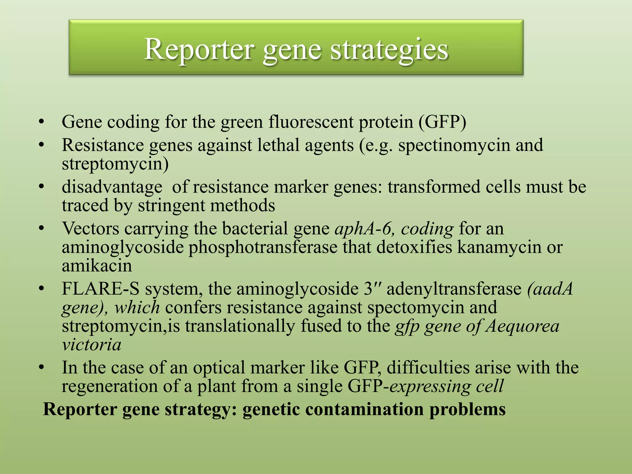 Chloroplast genome engineering | PDF | Biotech and Biomedical Industry ...