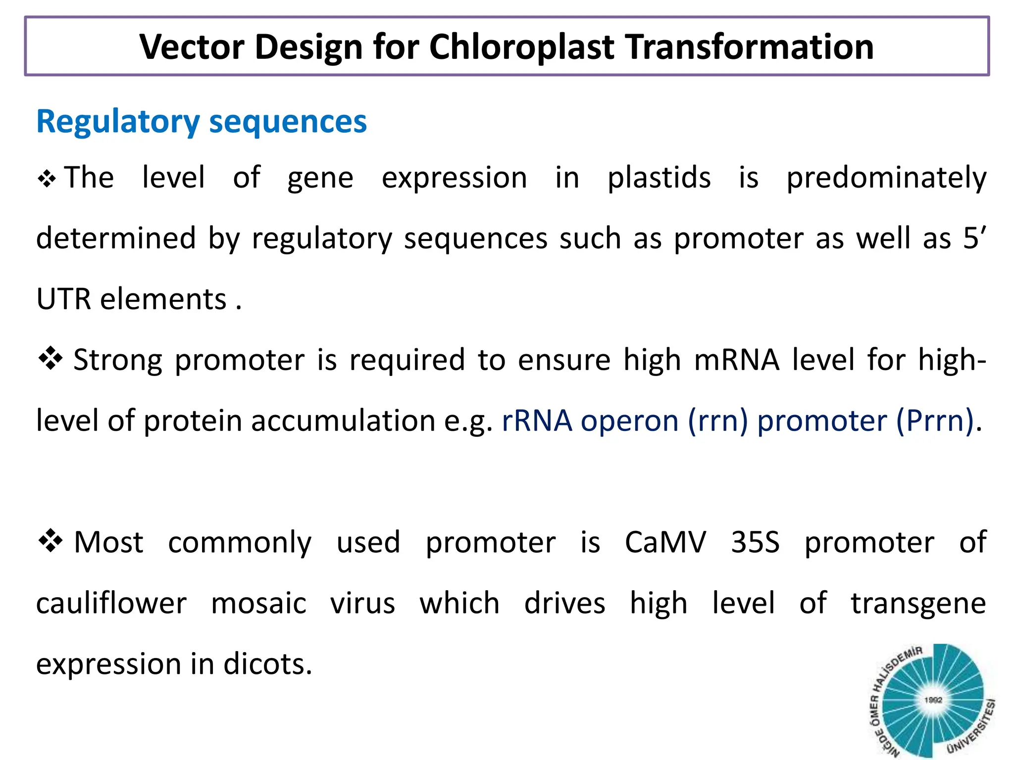 Chloroplast Transformation by Dr Swaati Sharma.pptx
