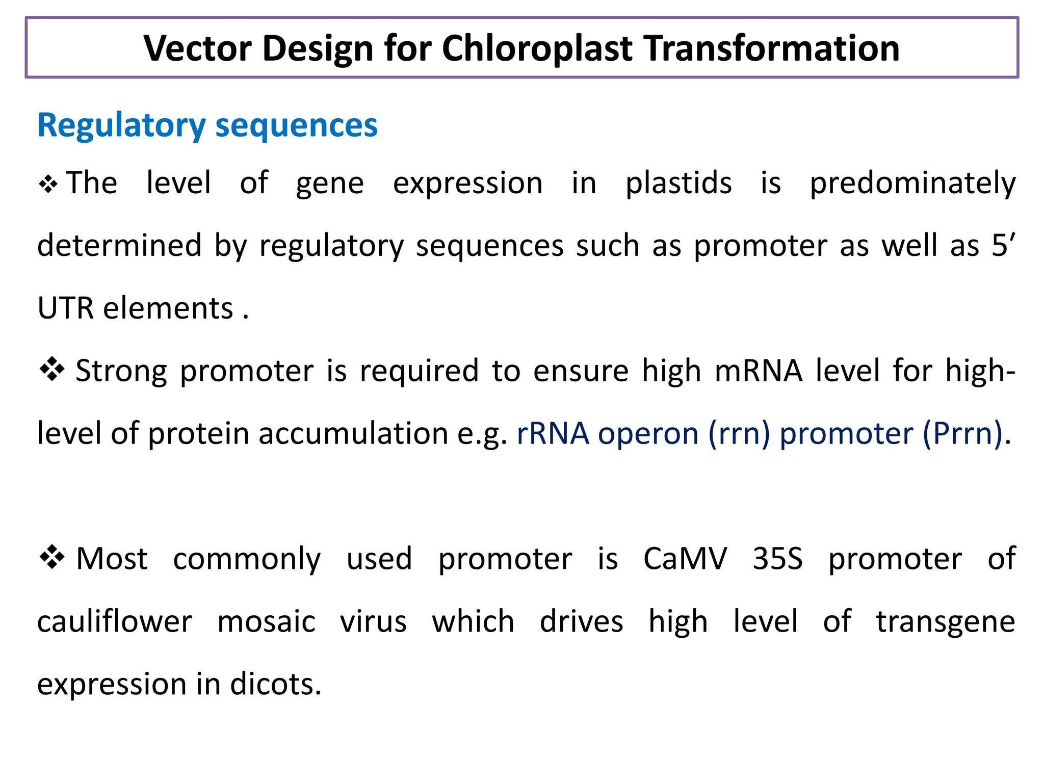 Chloroplast Transformation by Dr Swaati Sharma.pptx