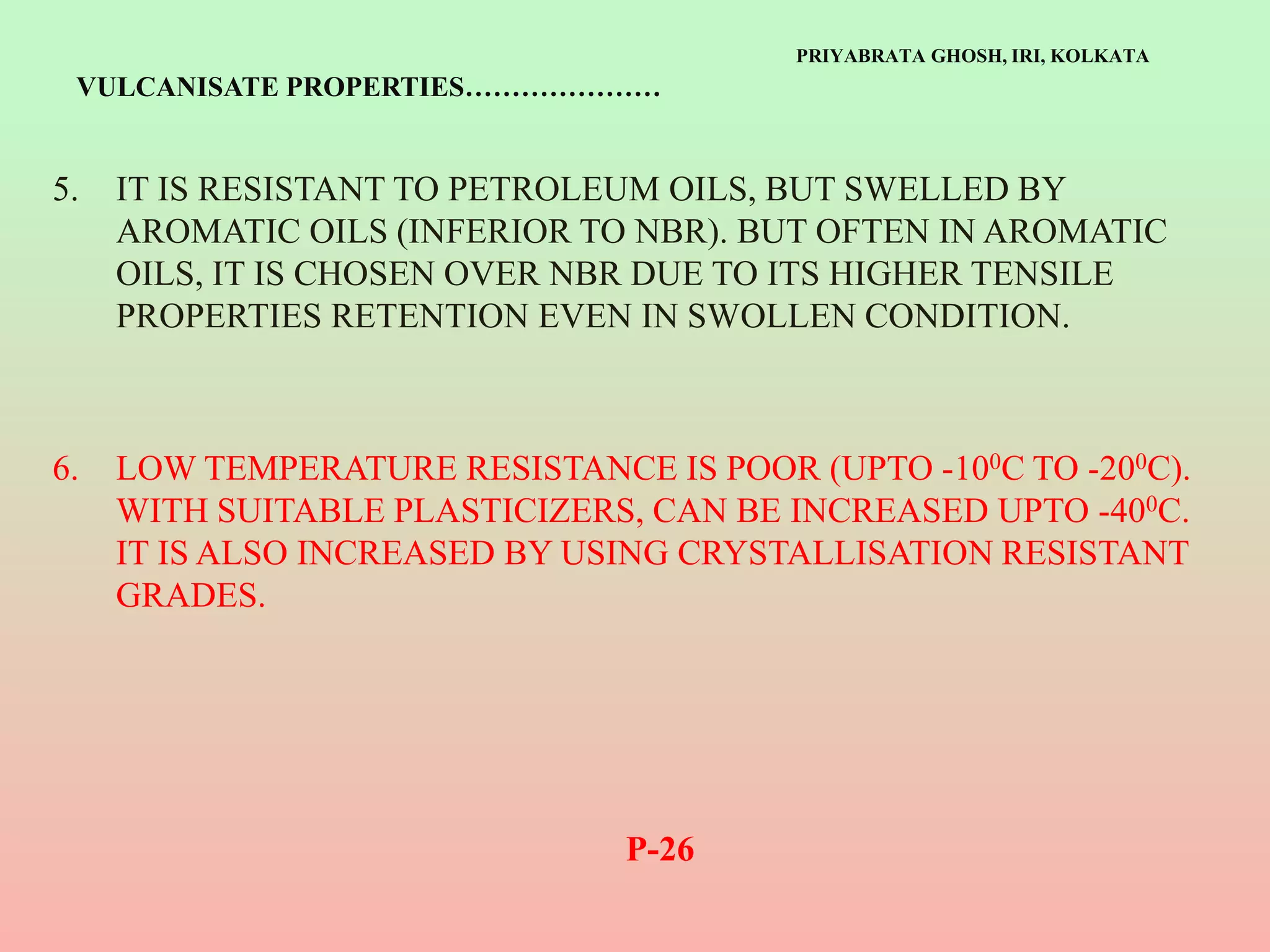 Chloroprene rubber (cr) 4 | PPT