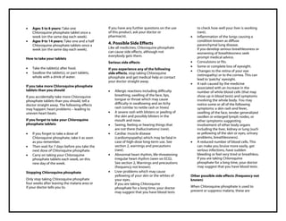 Chloroquine phosphate 250 mg tablets pil, taj pharmaceuticals. | PPT