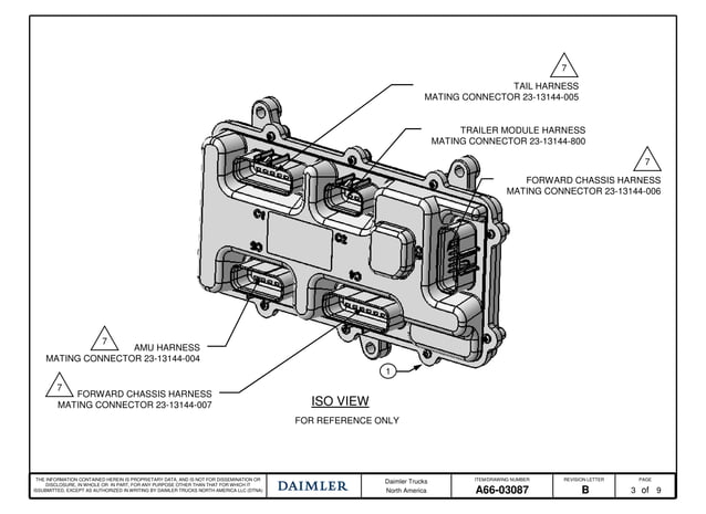 CHM M2 Freightliner conexiones multiplexado | PDF | Commercial Trucks ...
