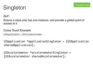 Design Patterns in Cocoa Touch | PPT