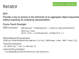 Design Patterns in Cocoa Touch | PPT