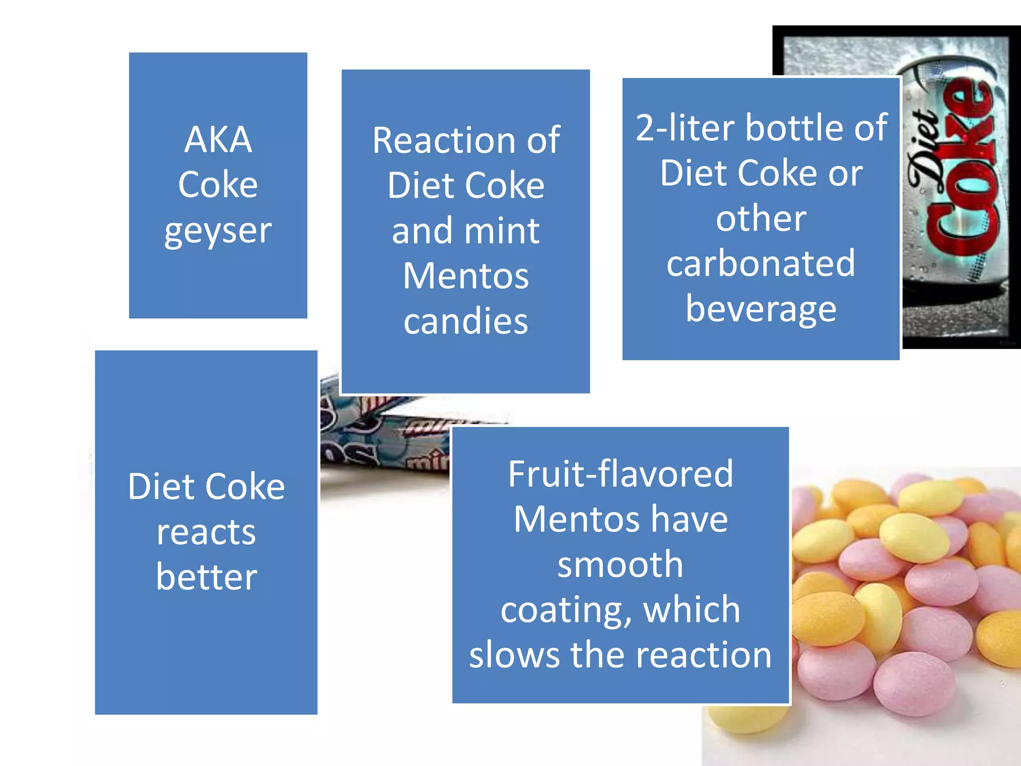Diet Coke & Mentos Reaction | PPT