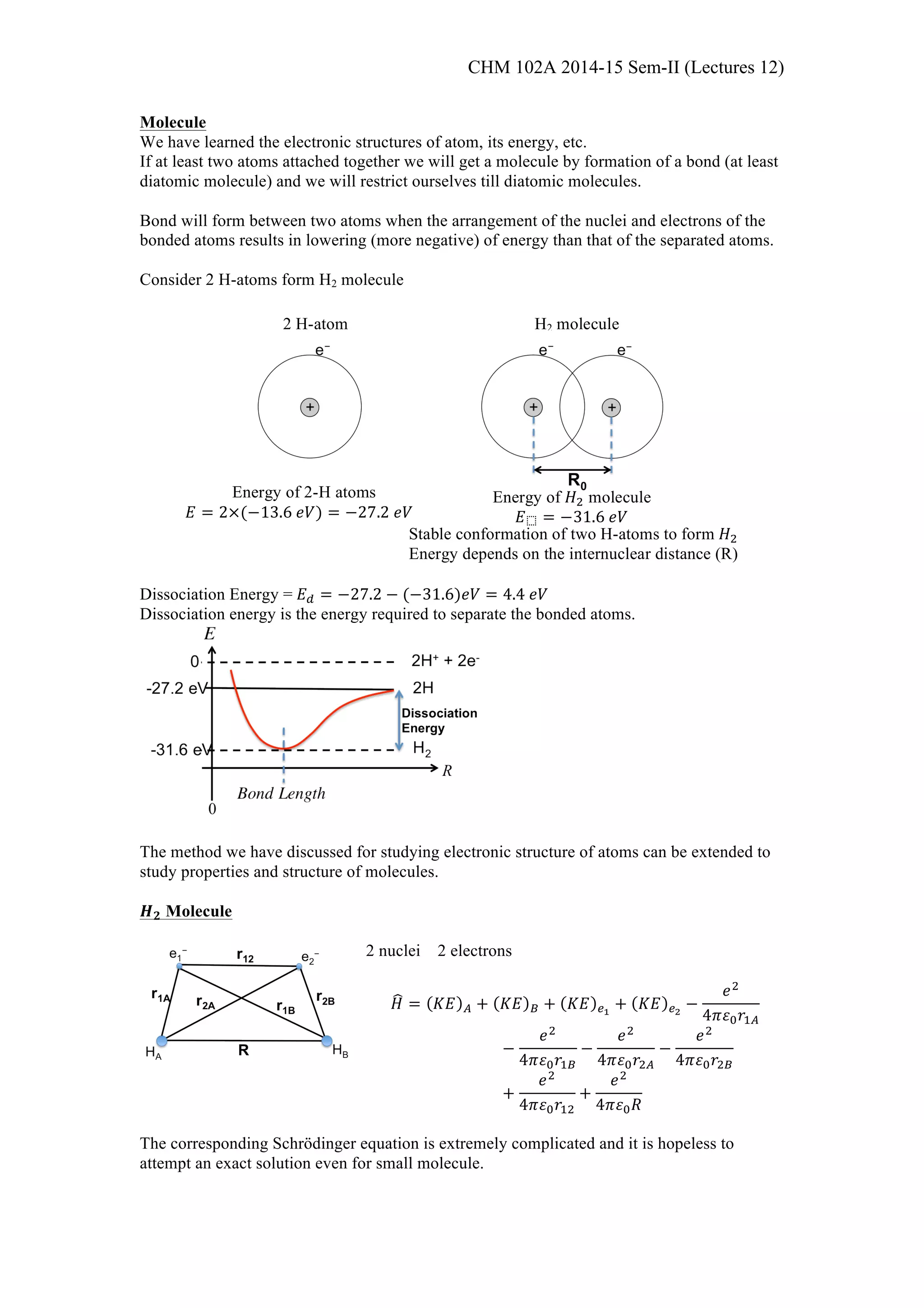 Chm102 14 15_lecture 12 | PDF
