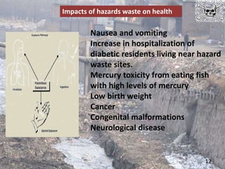 Effect Of Hazards Waste In The Environment by reja | PPTX