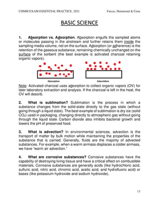 CHMM exam essential practice | PDF