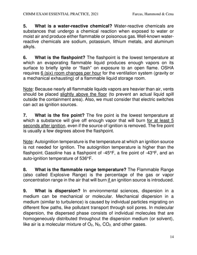 CHMM exam essential practice | PDF