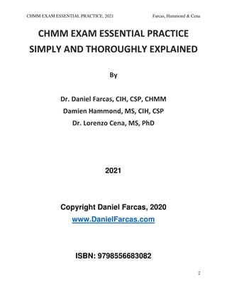 CHMM exam essential practice | PDF