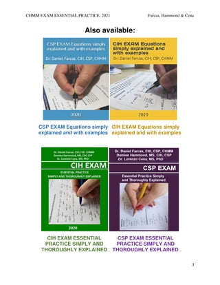 CHMM exam essential practice | PDF