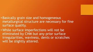 Chemical Milling ppt | PPTX