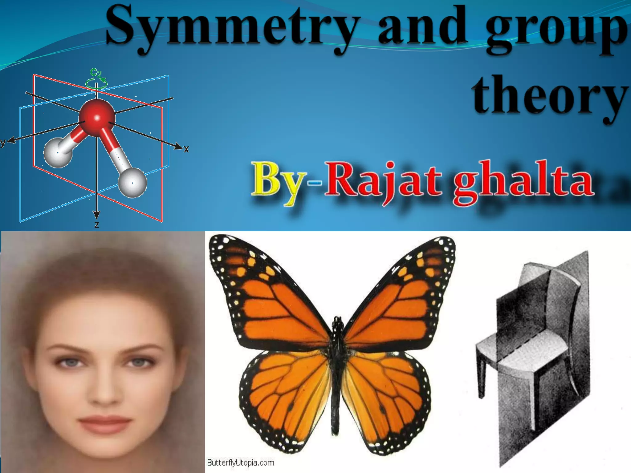 Symmetry and group theory | PPTX