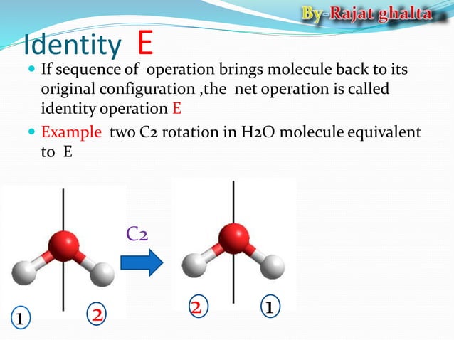 Symmetry and group theory | PPTX