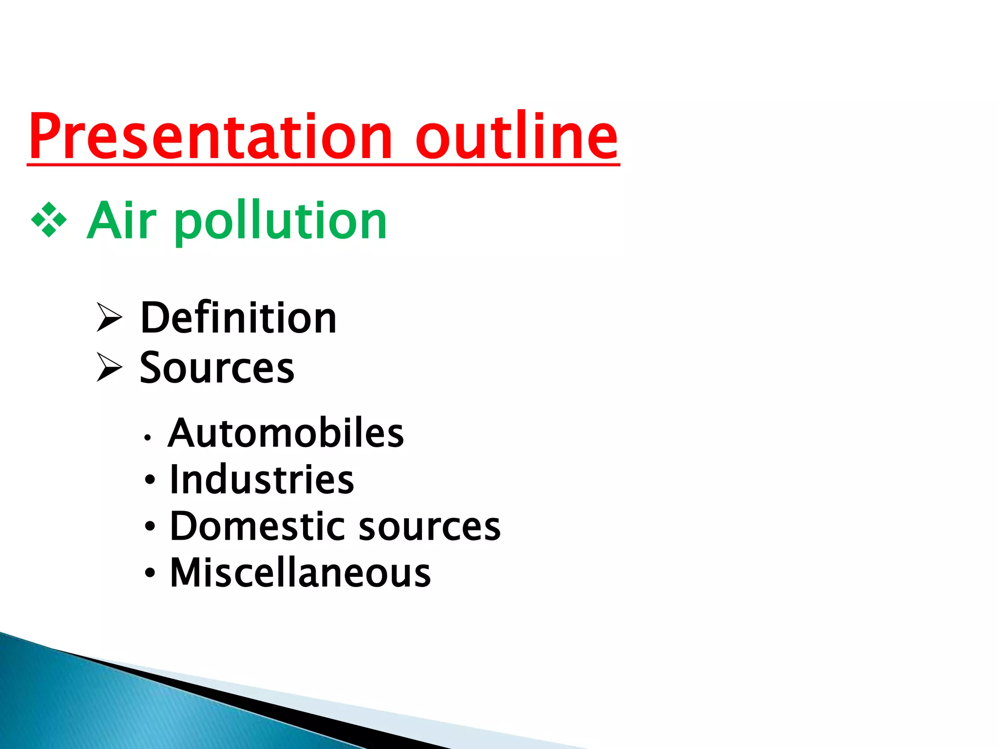 Air pollution | PPT