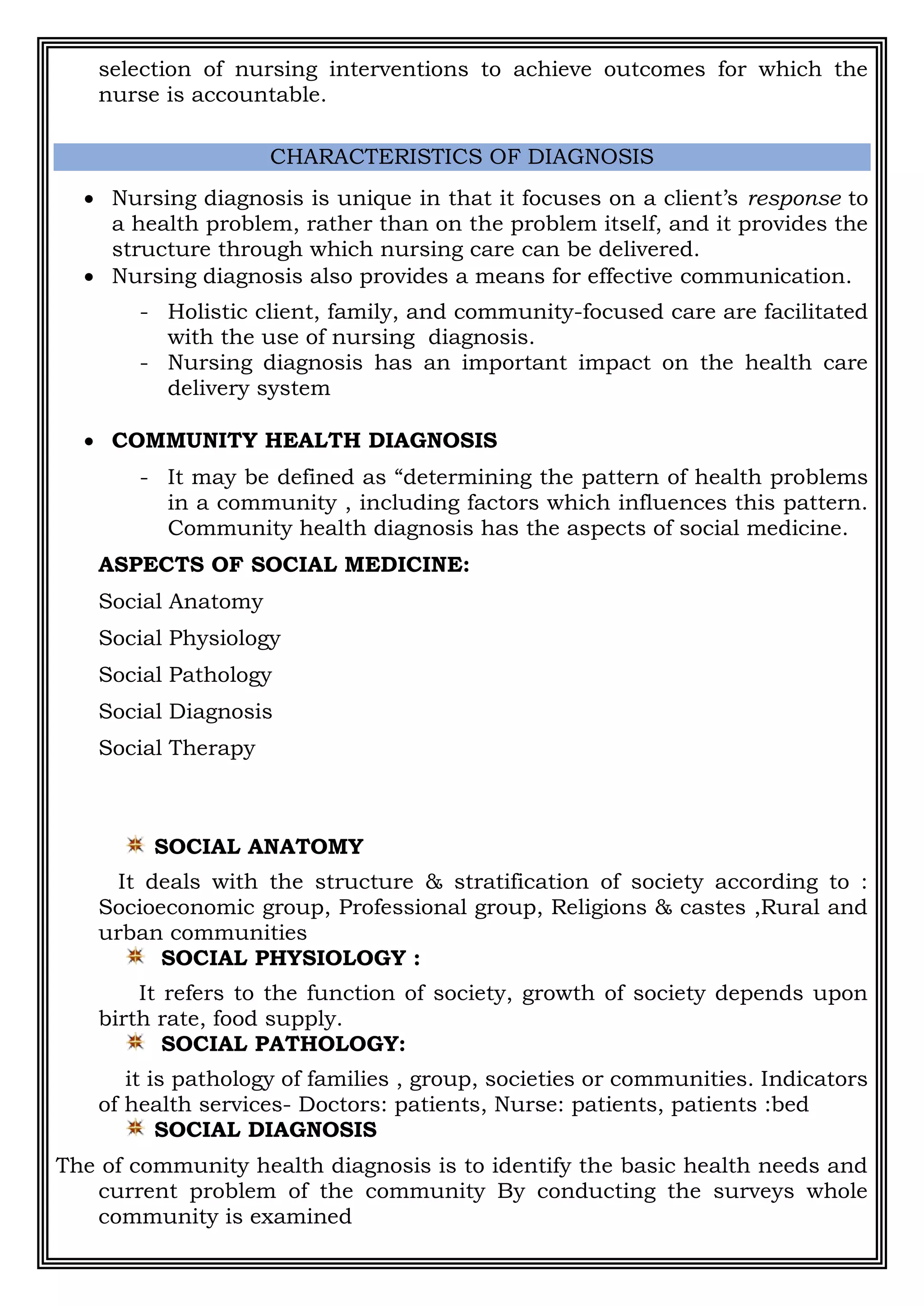 COMMUNITY HEALTH NURSING | PDF