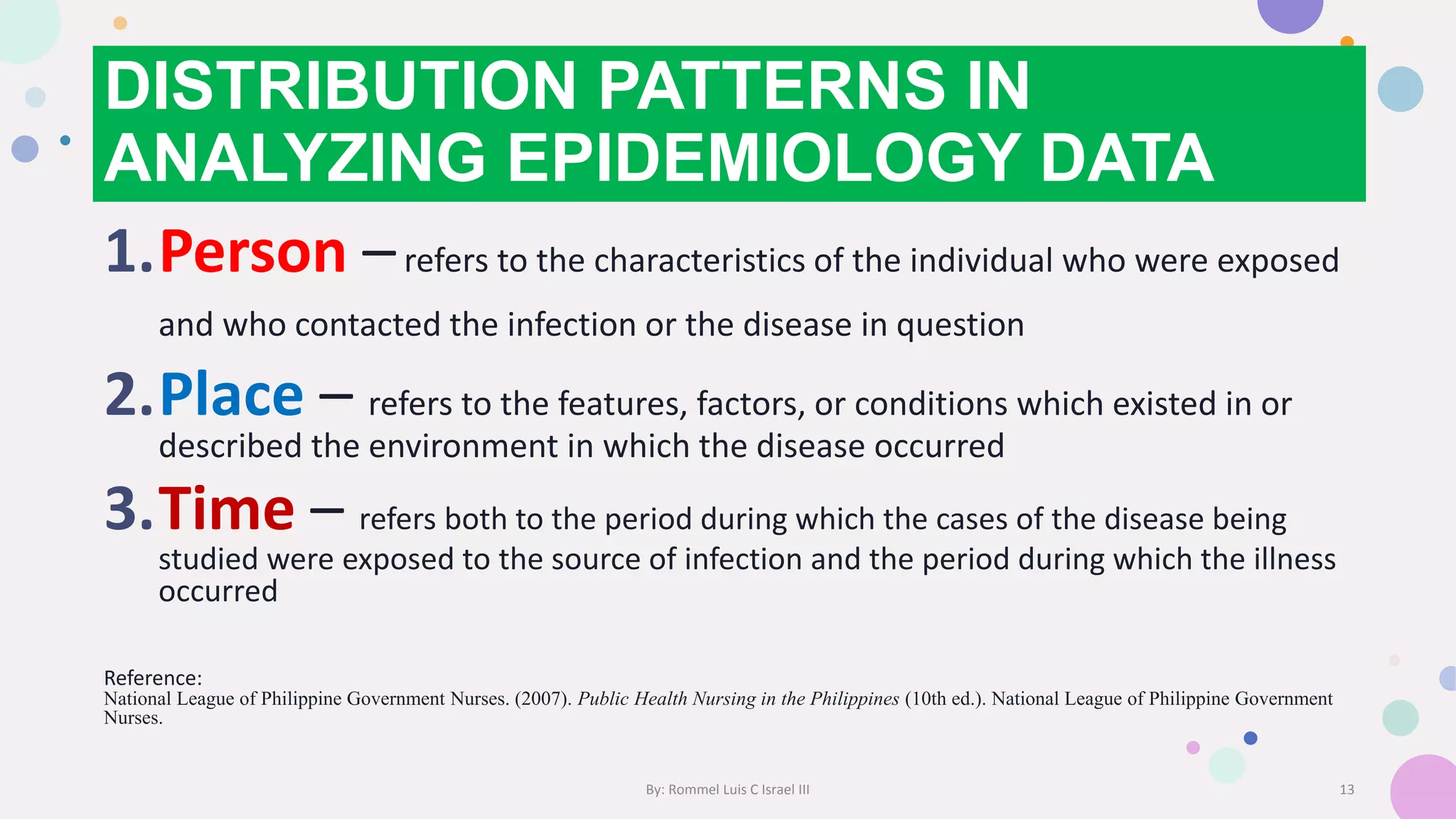 HEALTH STATISTICS AND EPIDEMIOLOGY (CHN 2) | PPTX
