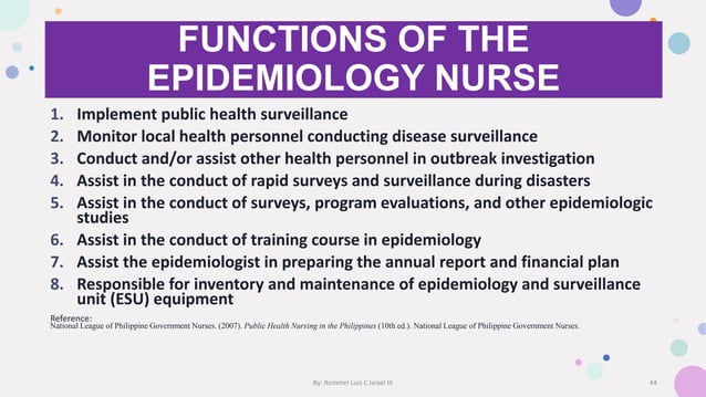 HEALTH STATISTICS AND EPIDEMIOLOGY (CHN 2) | PPTX | Infectious Diseases ...