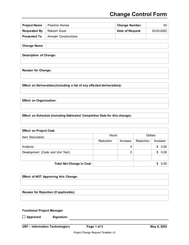 Chnage control Form_template.doc