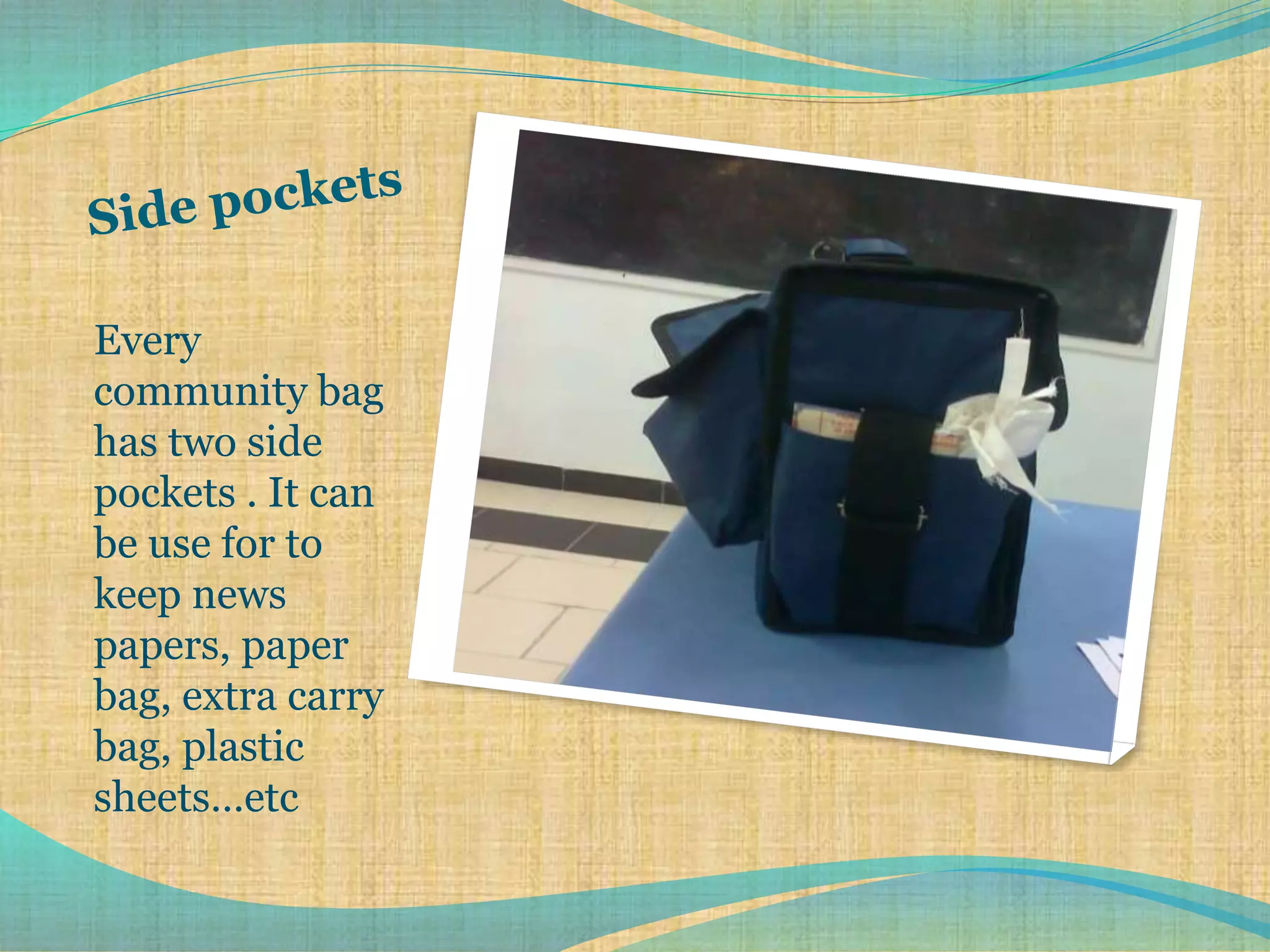 Community Bag Technique | PPTX