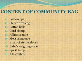 Community Bag Technique | PPTX