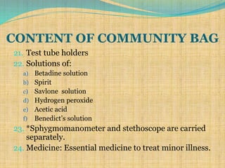 Community Bag Technique | PPTX