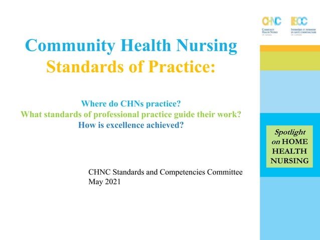CHNC-STANDARDS-HHN-Focus-May-2021-.pptx | Eldercare | Family and Relationships