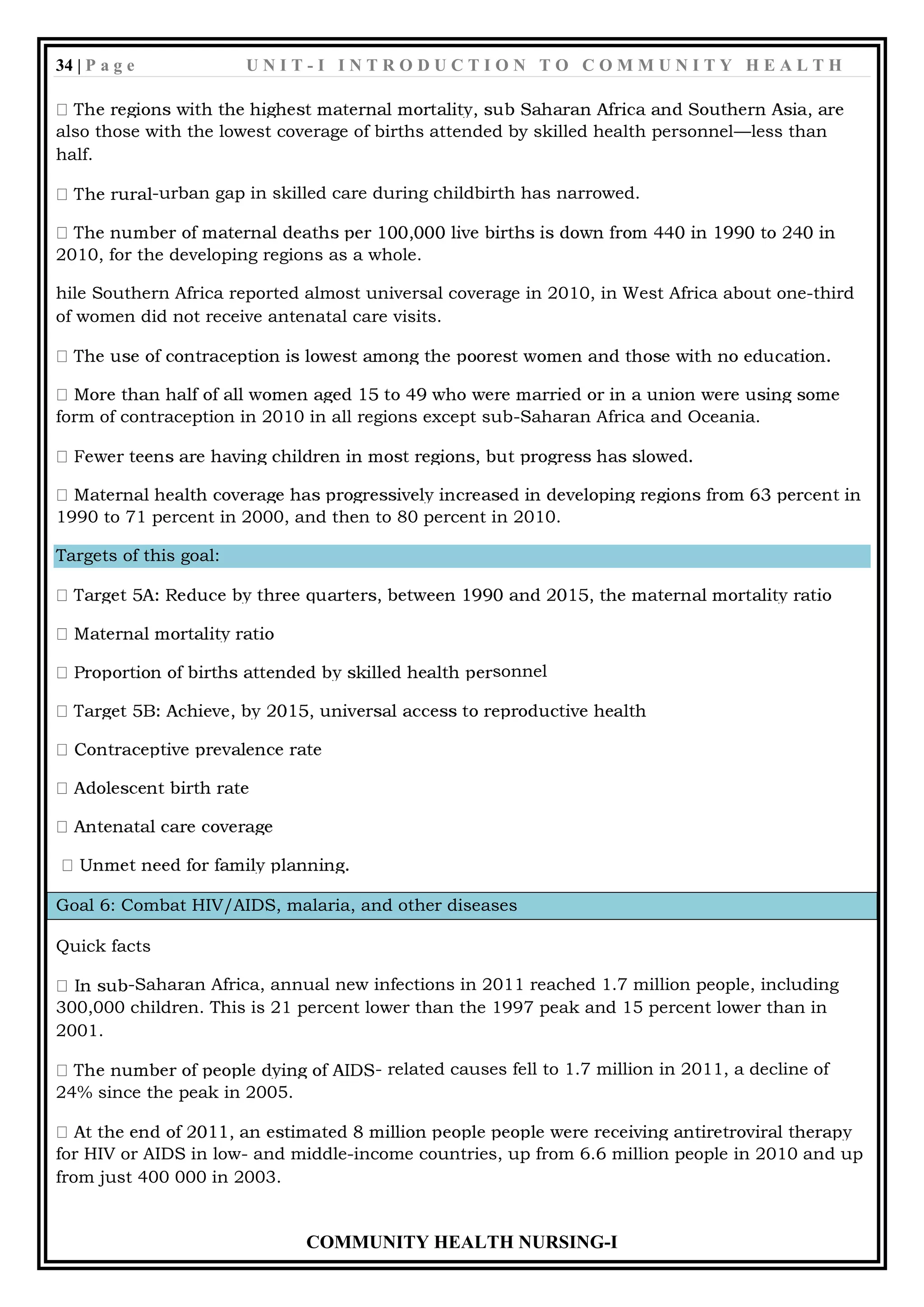 INTRODUCTION TO COMMUNITY HEALTH | PDF
