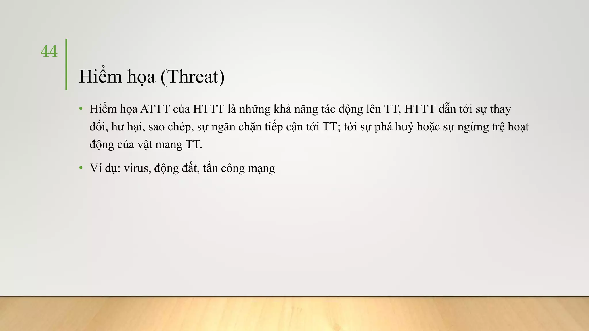 Chương 1. Tổng quan về an toàn bảo mật hệ thống thông tin.pptx