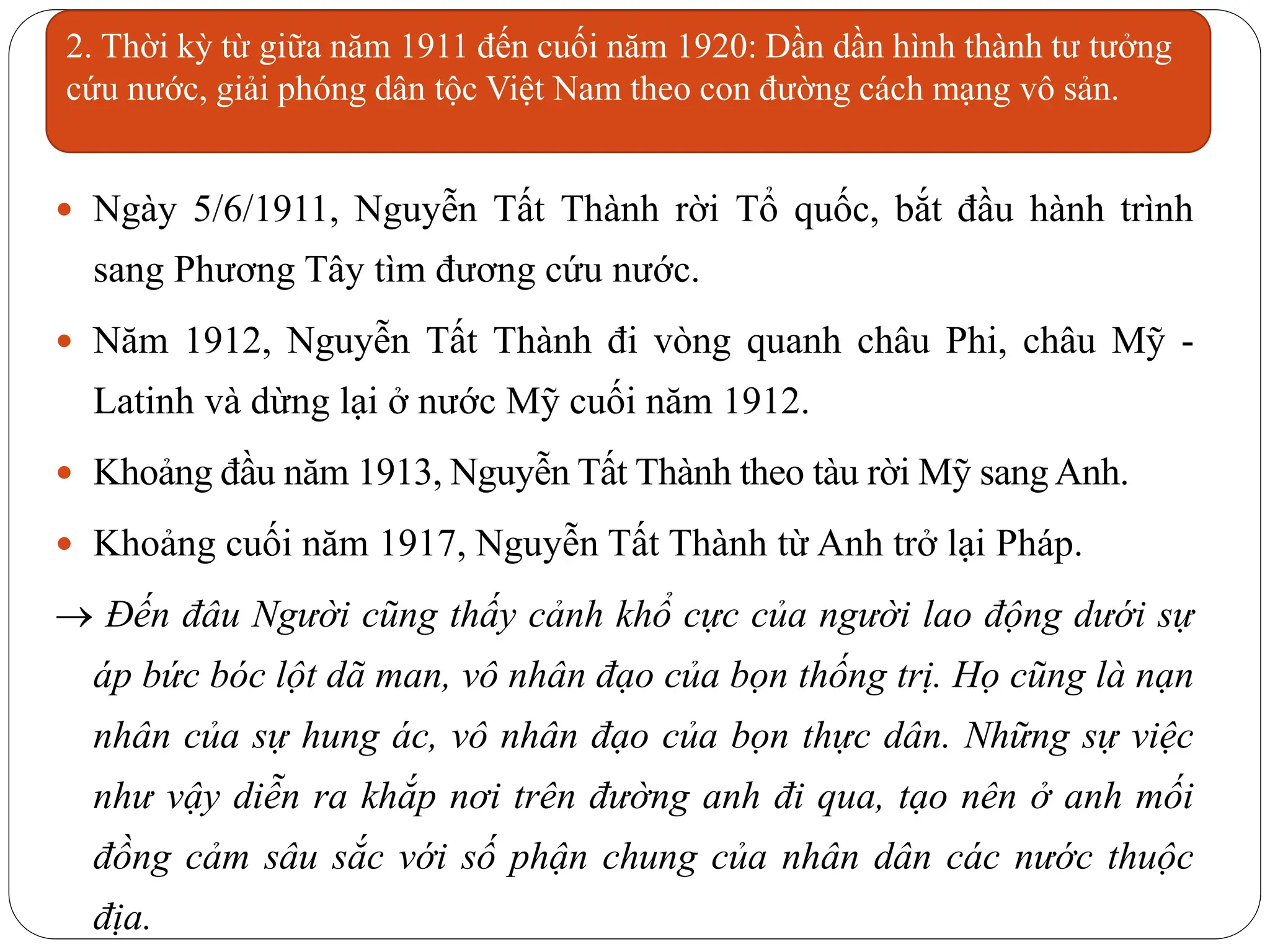 Co so qua trinh hinh thanh va phat trien tu tuong ho chi minh | PPTX