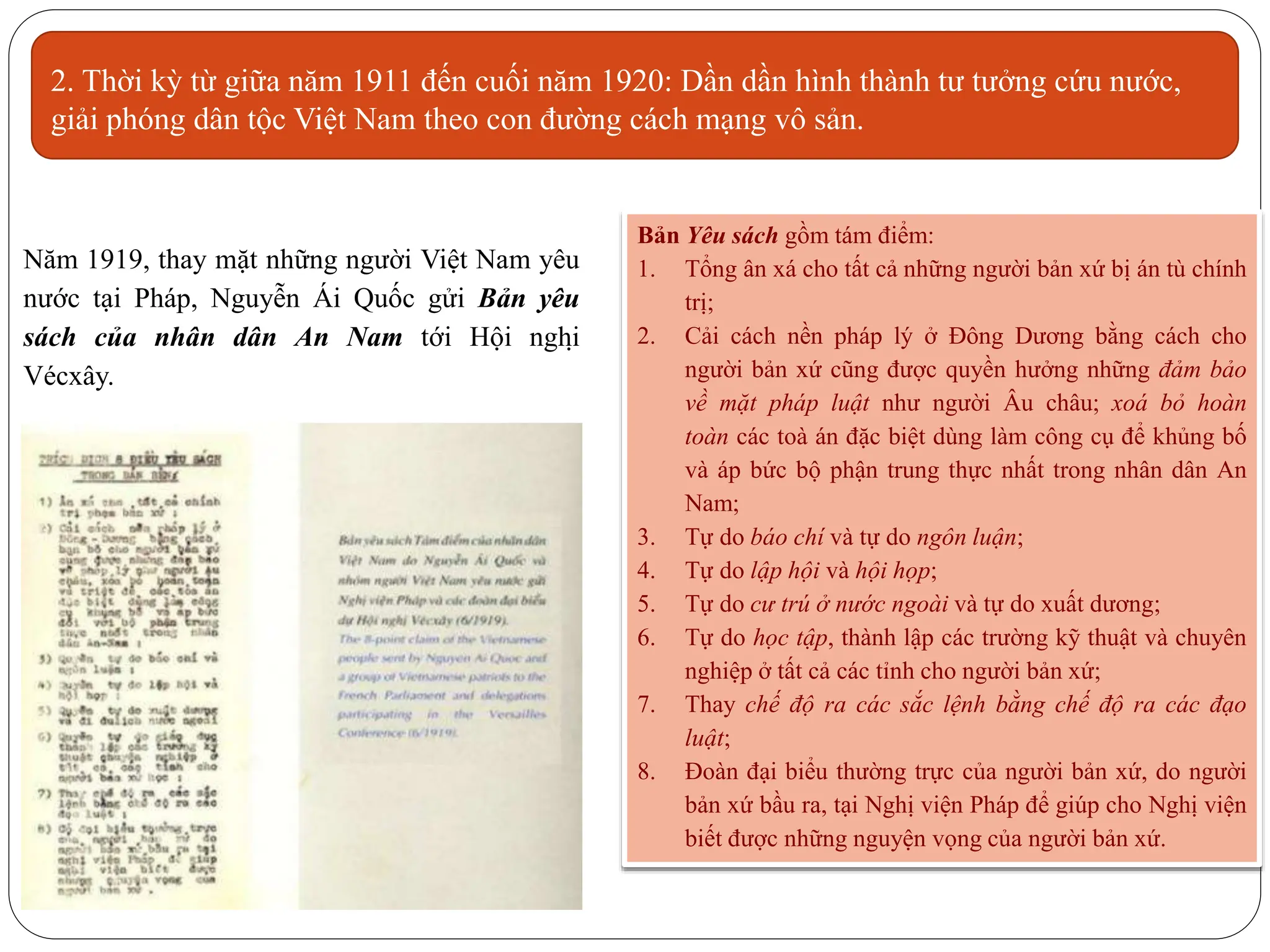 Co so qua trinh hinh thanh va phat trien tu tuong ho chi minh | PPTX