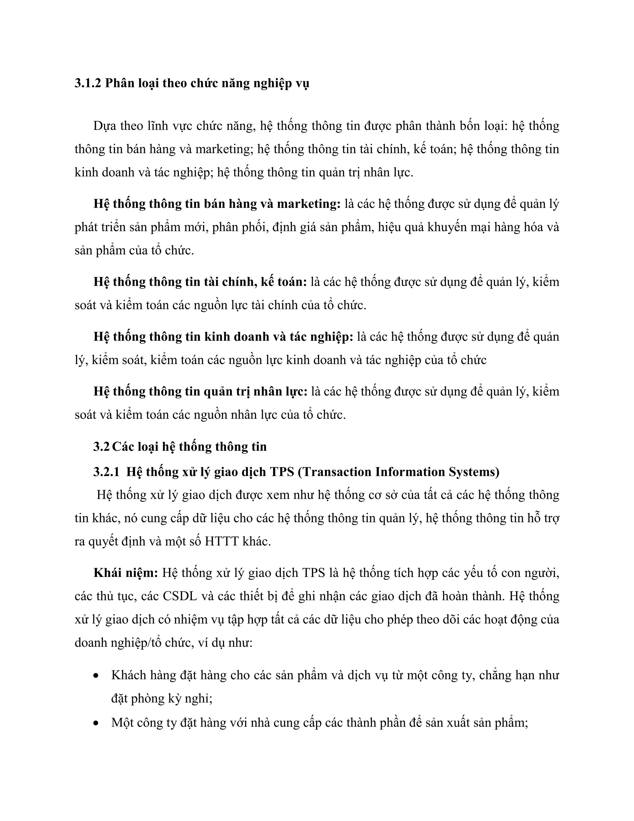 CHƯƠNG 3 PHÂN LOẠI CÁC HTTT.docx