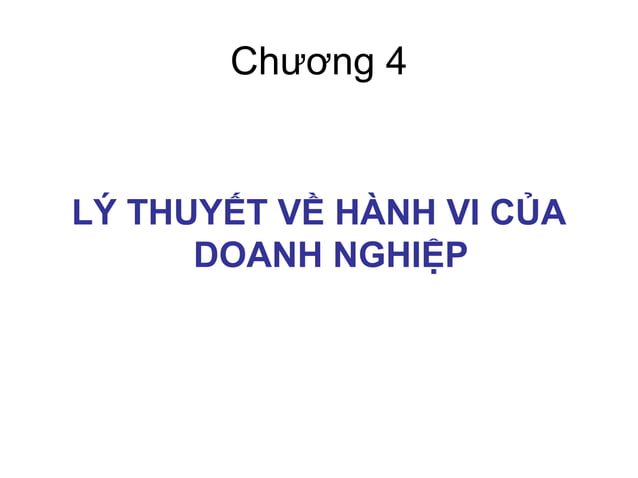 Chương 4 | PPT
