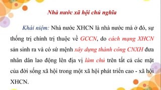 Chương 4. Dân chủ XHCN và Nhà nước XHCN.pptx