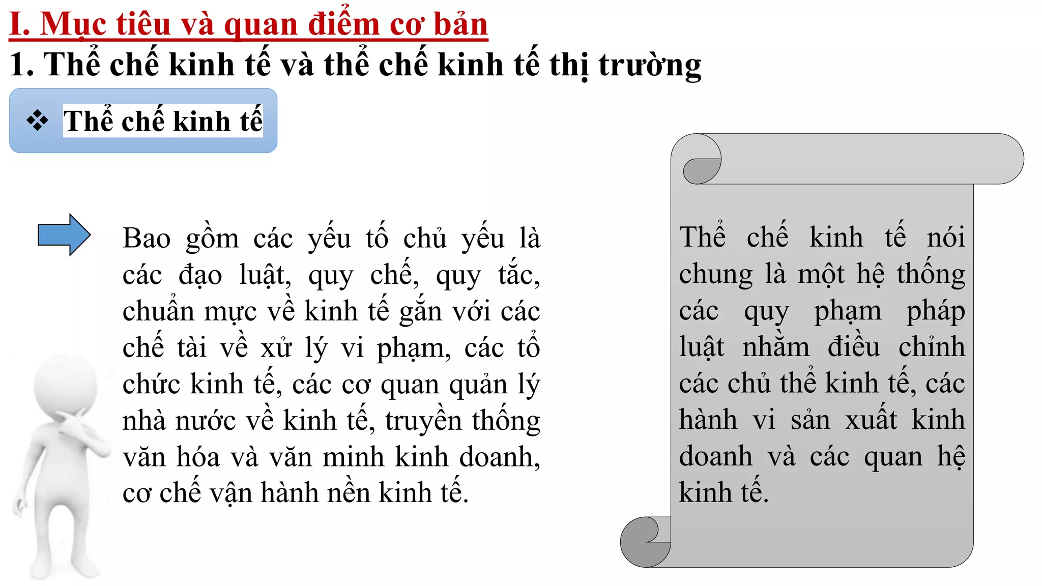 Chủ trương hoàn thiện thể chế kinh tế thị trường, định hướng xã hội chủ nghĩa | PPTX