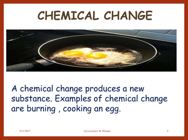 CHANGES AROUND US | PPTX | Chemistry | Science