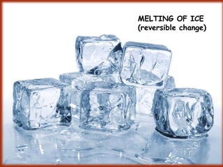 Reversible Changes Of Ice