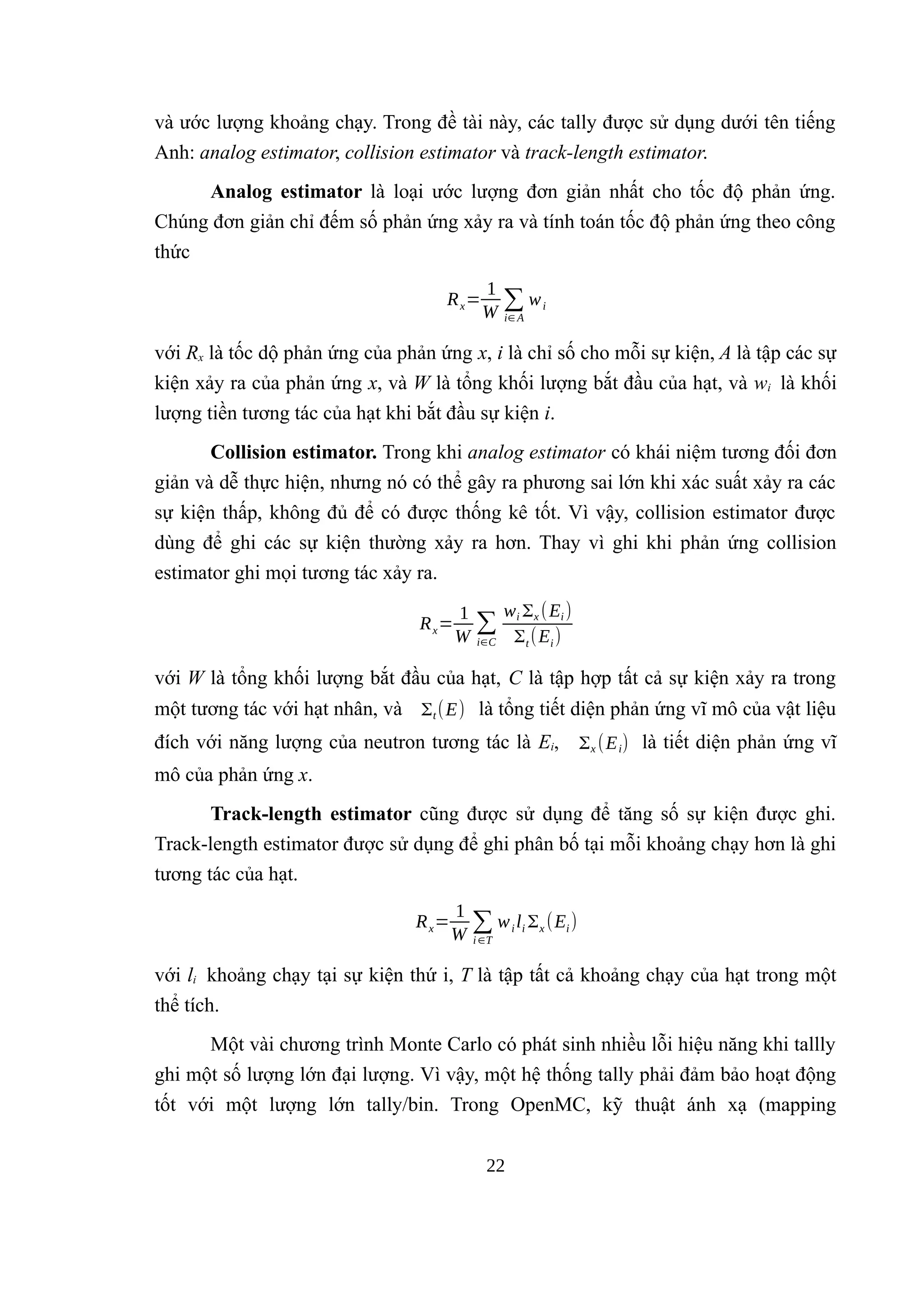 Chương trình mô phỏng monte carlo open mc | PDF