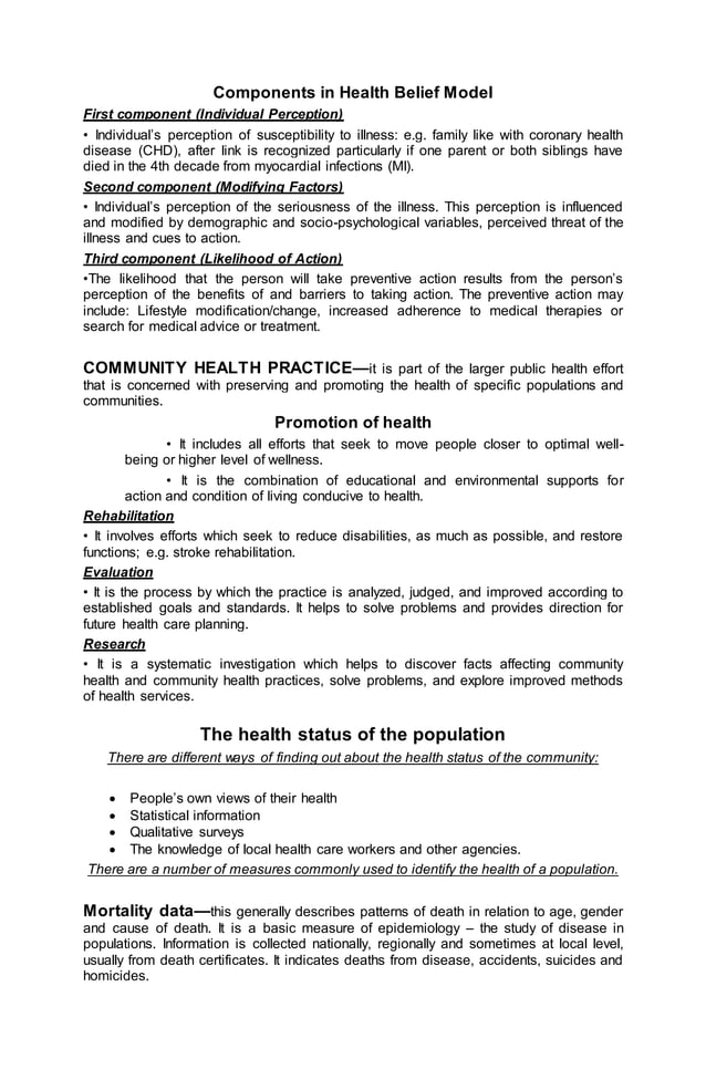 Case Study CHN | PDF