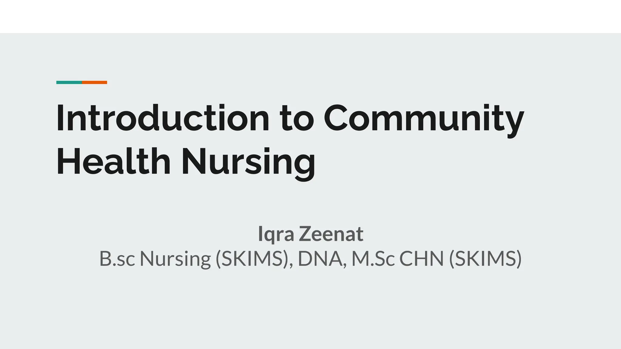 Community Health Nursing introduction pdf | PDF | Eldercare | Family ...