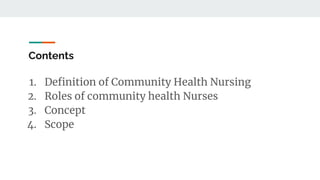Community Health Nursing introduction pdf | PDF