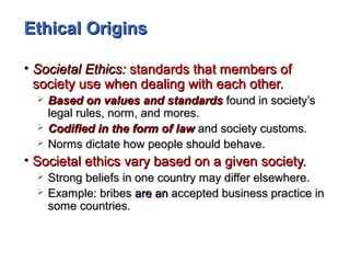 Ch no. 5 Social Responsibility and Managerial Ethics | PPT
