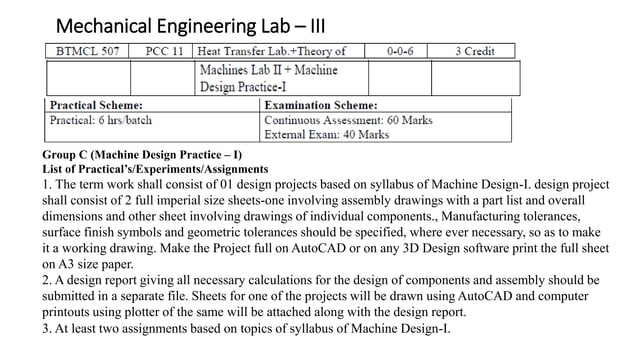 machine design 1 ( all basic part & model or the object design we can design ) | PPT