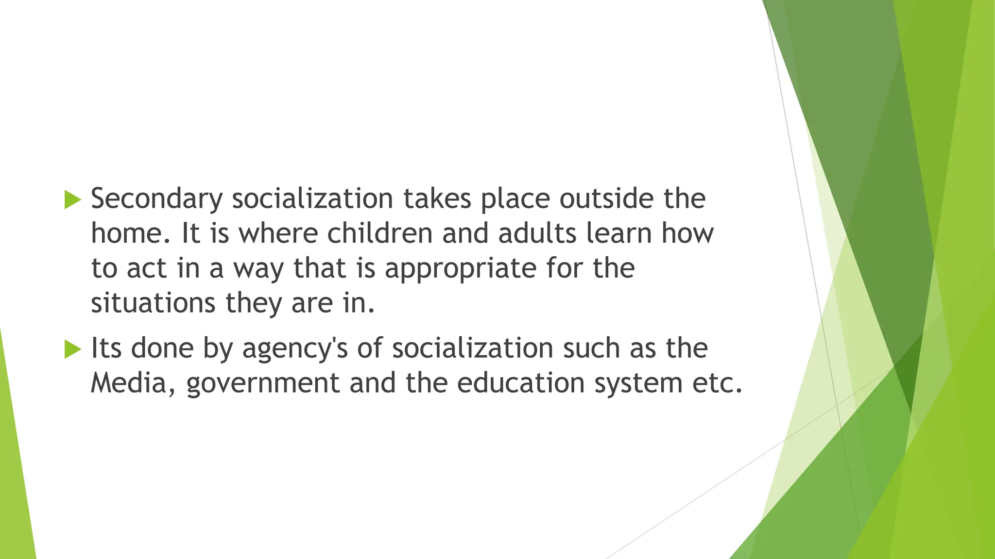 Socialization topic and its types with examples | PPTX | Secondary ...