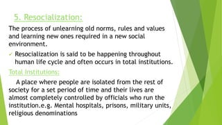 Socialization topic and its types with examples | PPTX | Secondary ...