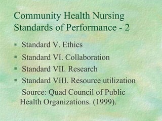 community health nursing | PPT