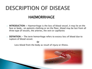 HEMORHHAGE | PPTX